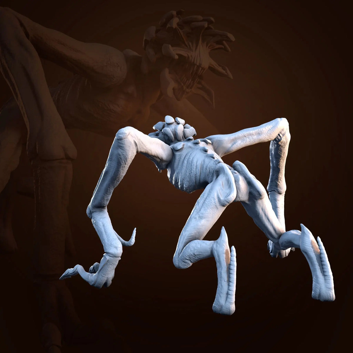 Death angel a quiet place 3d printed resin 60mm tall – TheSecretDoorInn